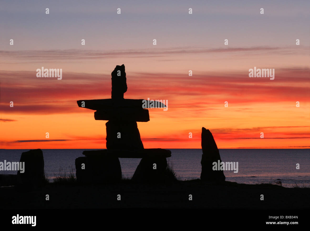 Inukshuk arctic hi-res stock photography and images - Alamy