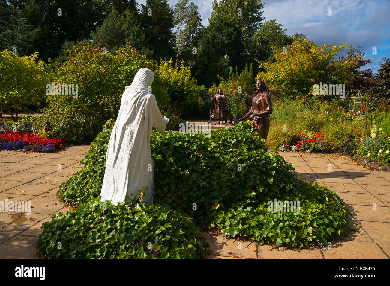 Biblical Garden, Elgin Cathedral, Moray, Highland Region, Scotland ...