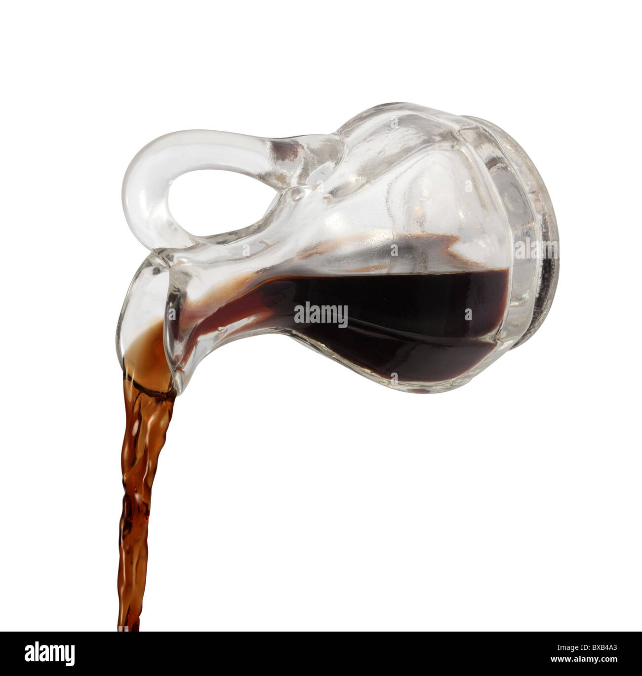 Balsamic Vinegar Pour isolated on a white background Stock Photo - Alamy