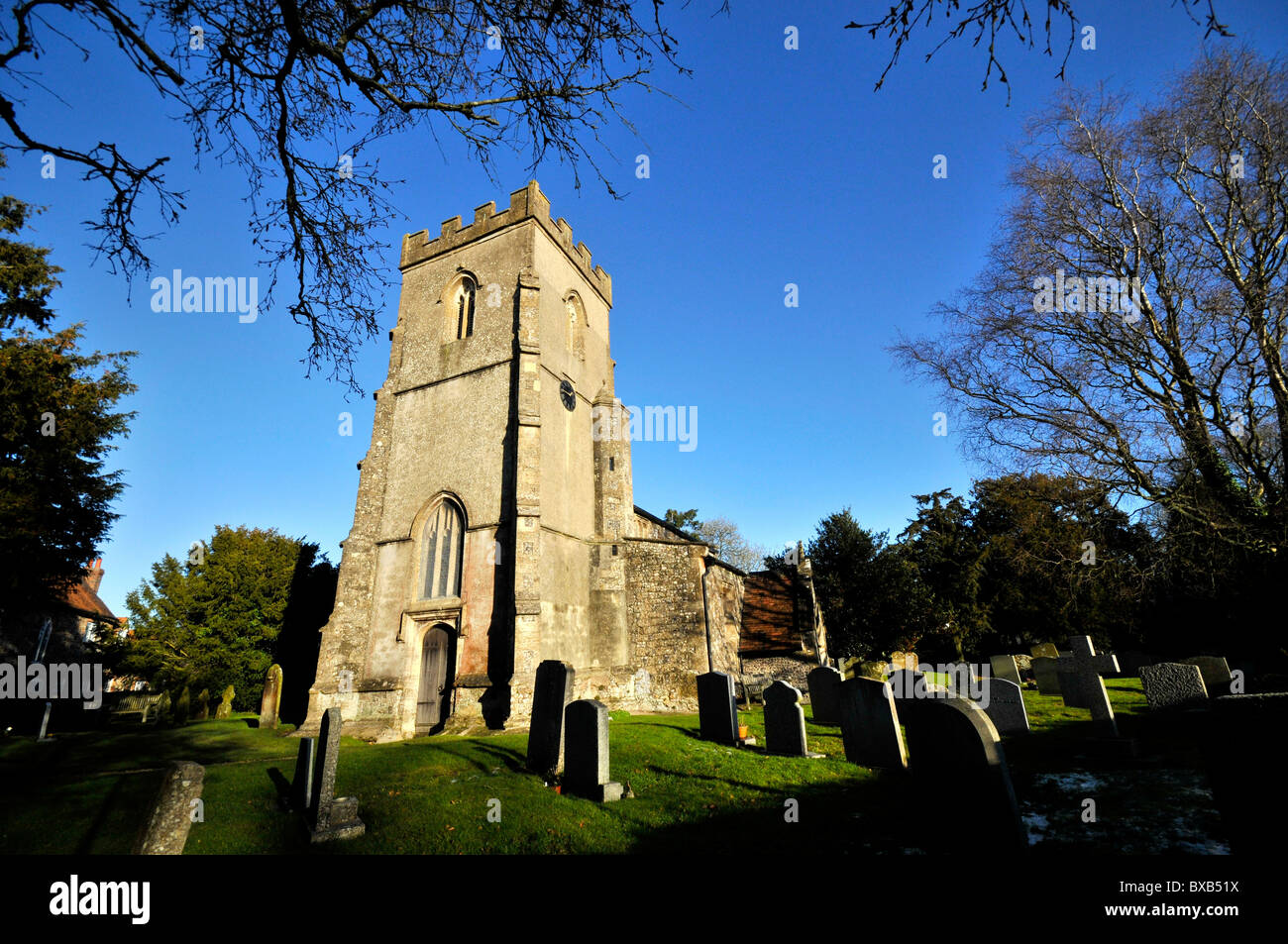 Baydon Parish Church Wiltshire UK Stock Photo - Alamy