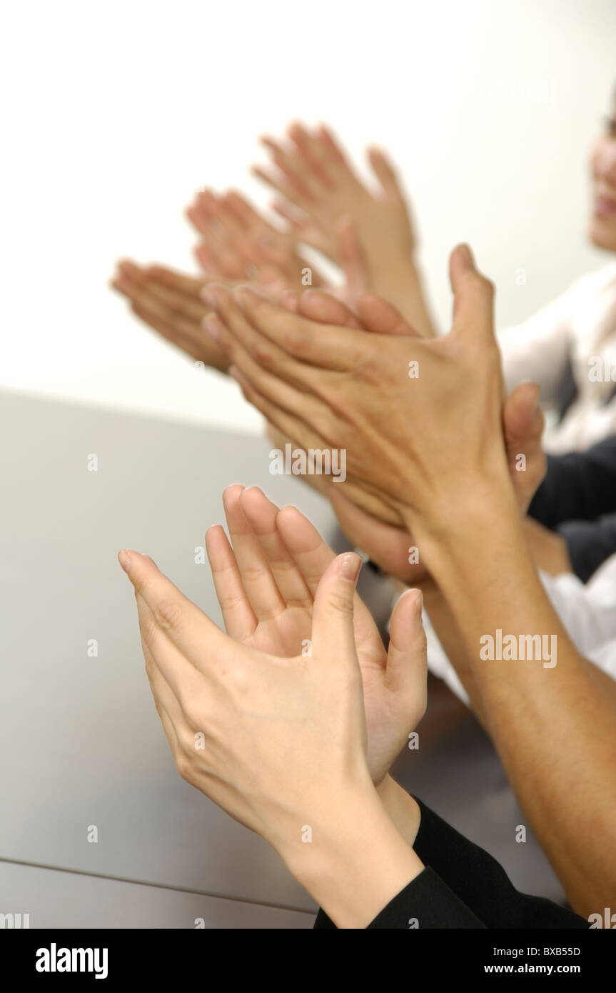 Business executives applauding in hi-res stock photography and images ...