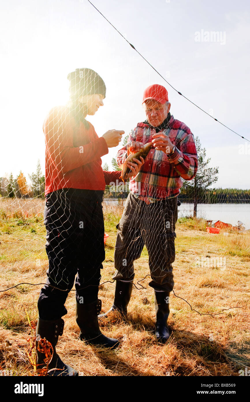 Black fish with full lines hi-res stock photography and images - Alamy