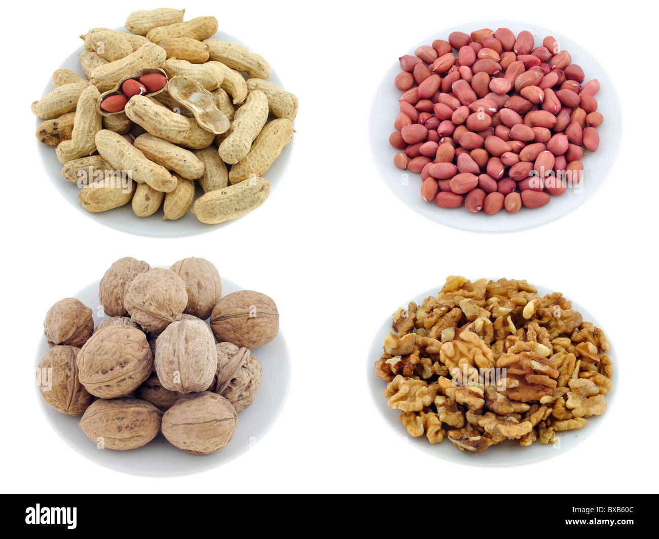 Roasted seeds and nuts Cut Out Stock Images & Pictures - Alamy