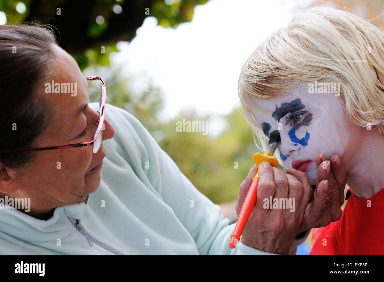 Ghoul face hi-res stock photography and images - Alamy