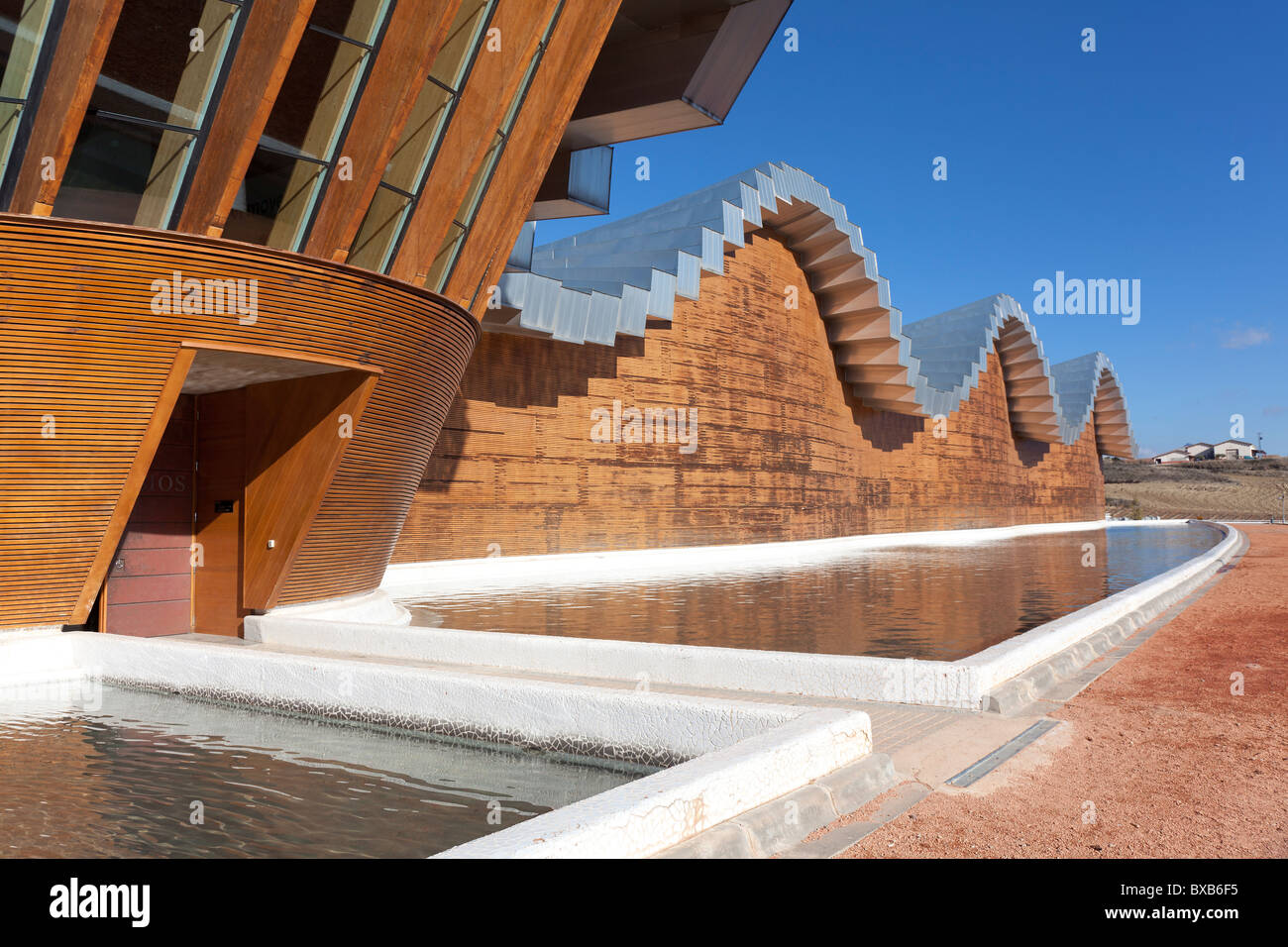 Ysios winery, Laguardia, Alava, Spain Stock Photo - Alamy