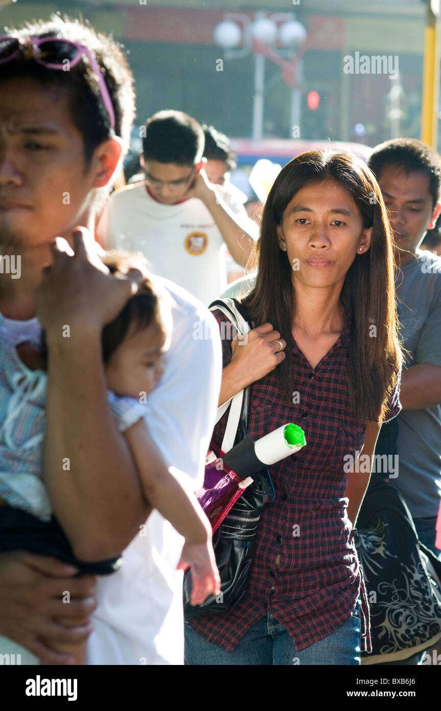colon street scene, cebu city, philippines Stock Photo - Alamy