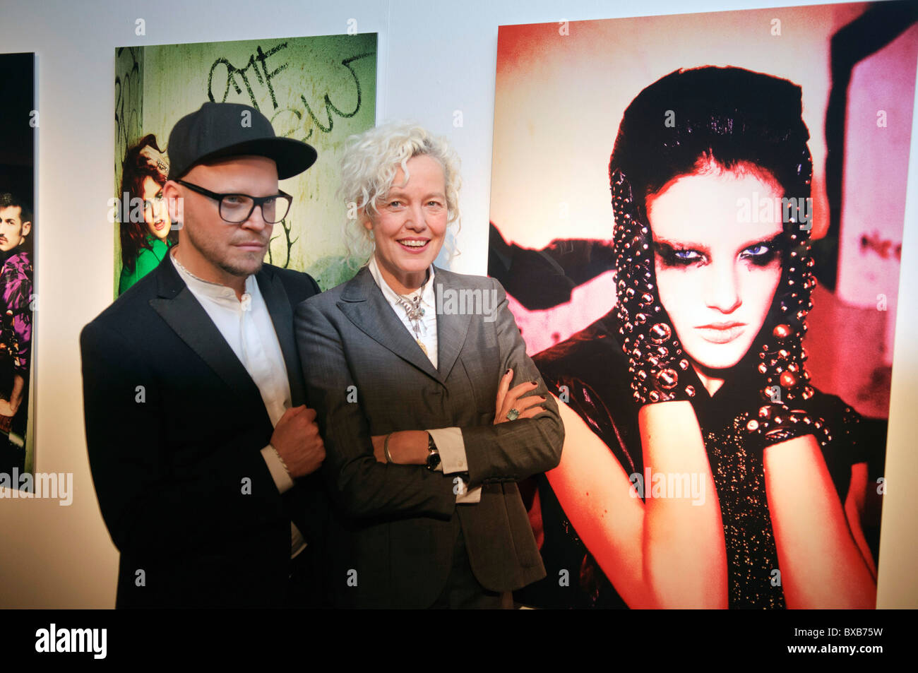 photographer Ellen Von Unwerth and hair and Make-Up artist Armin ...