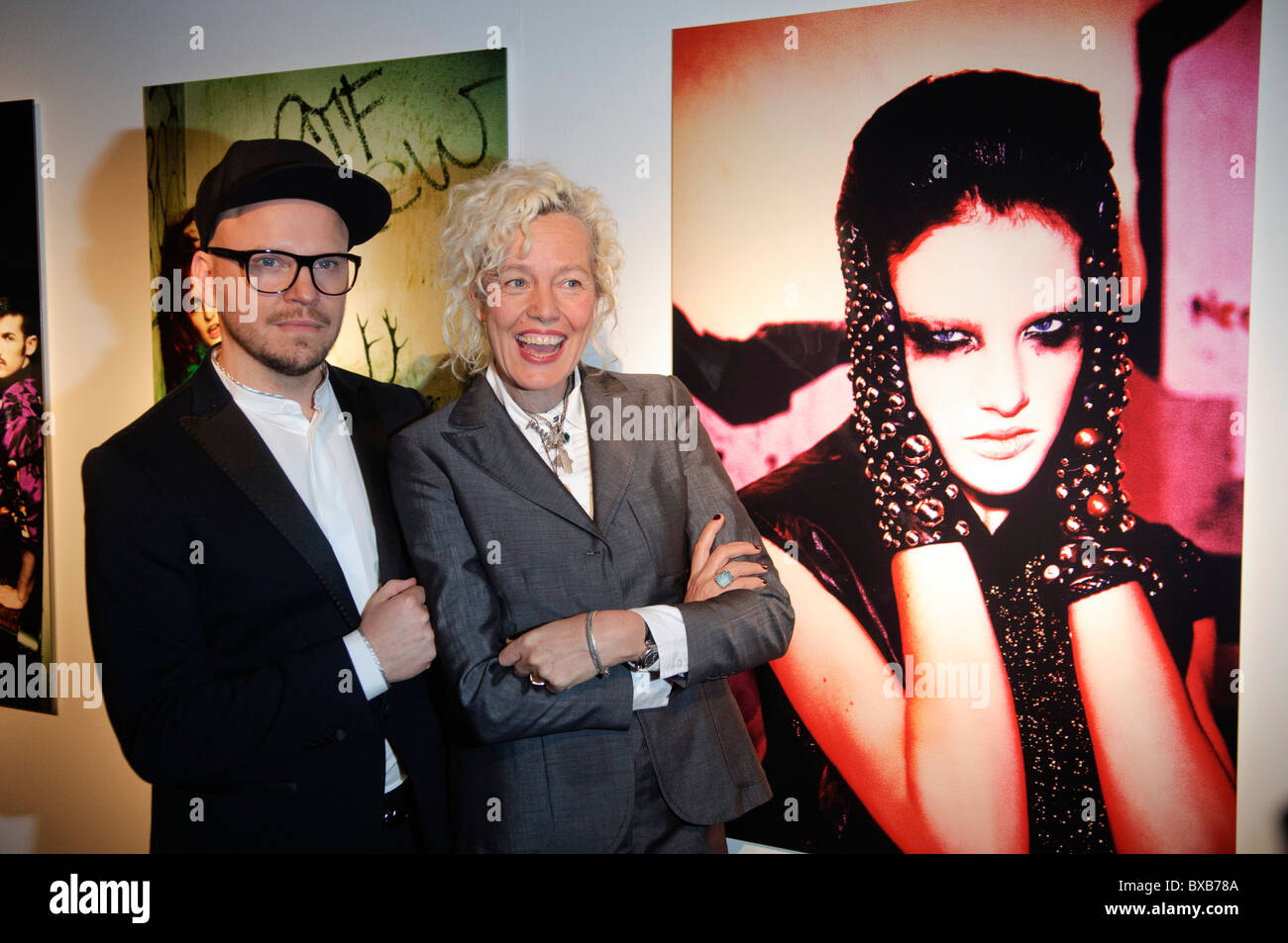 photographer Ellen Von Unwerth and hair and Make-Up artist Armin ...