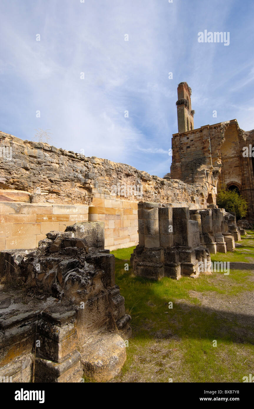 Ruins of Santa Maria de Moreruela Cistercian monastery (12th century ...