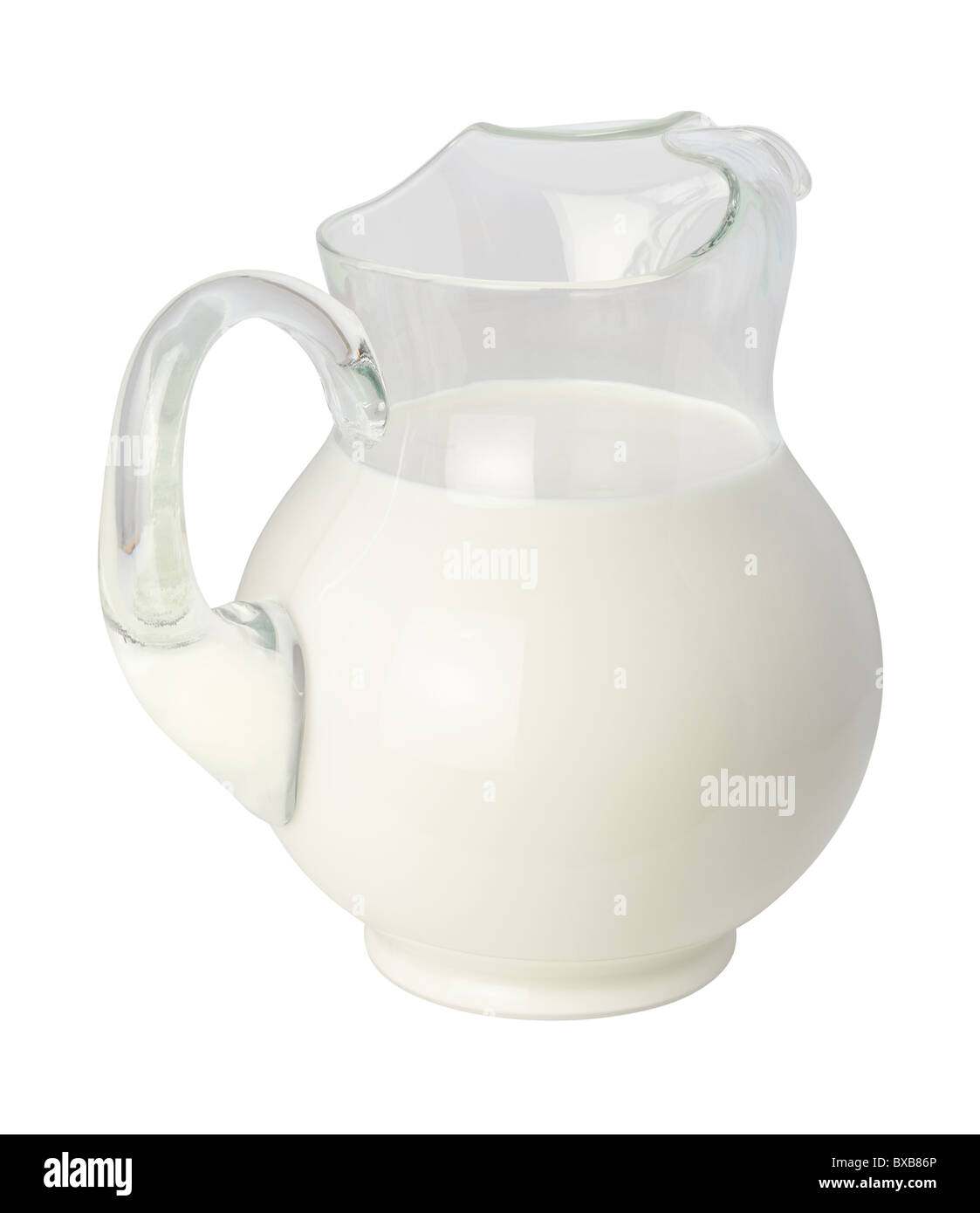 Milk Pitcher isolated on a white background Stock Photo - Alamy