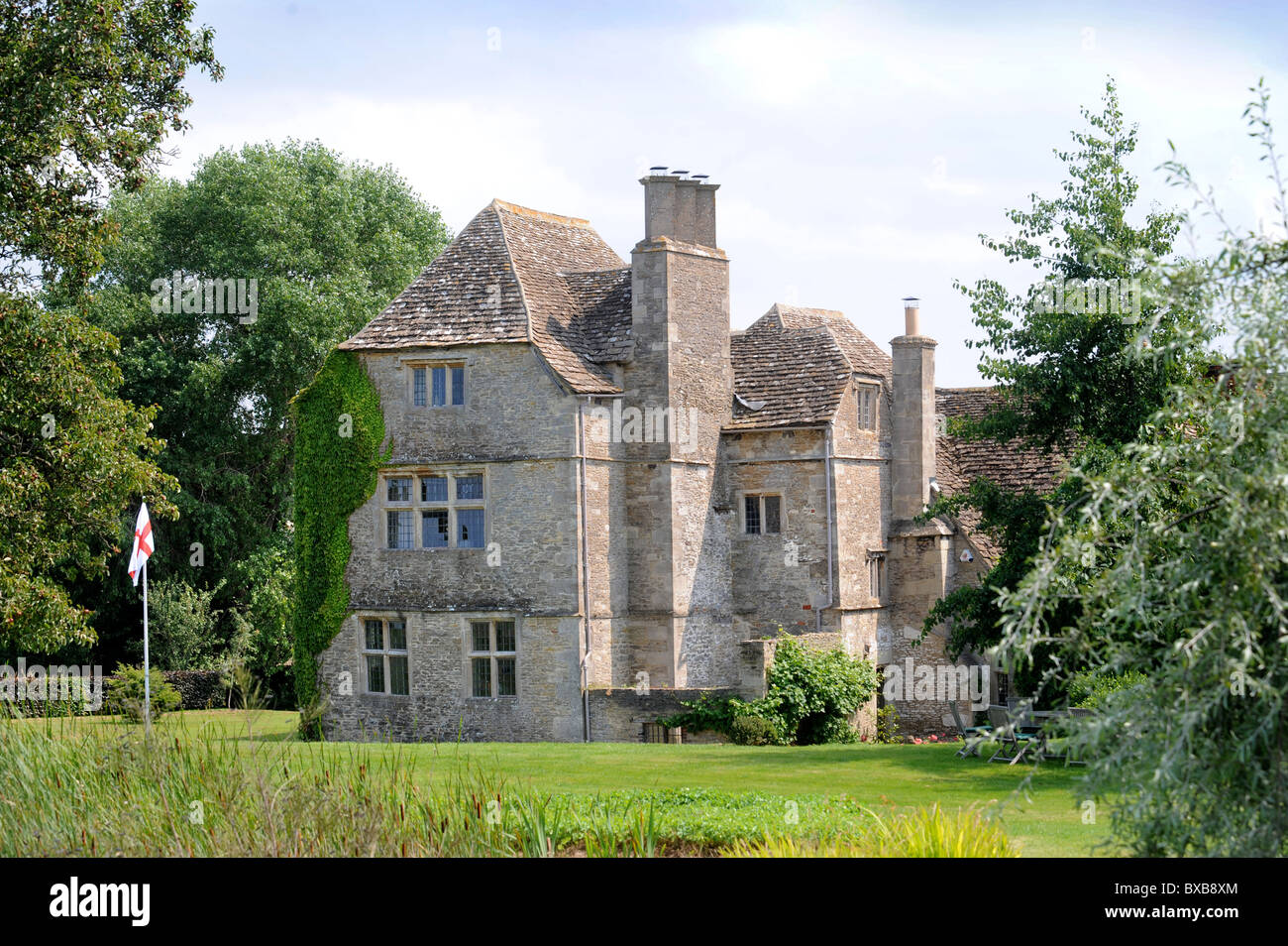 Bradfield Manor near Hullavington Wiltshire July 2008 Stock Photo - Alamy