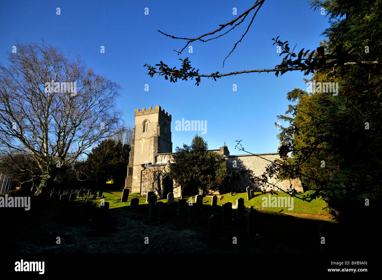 Baydon Parish Church Wiltshire UK Stock Photo - Alamy