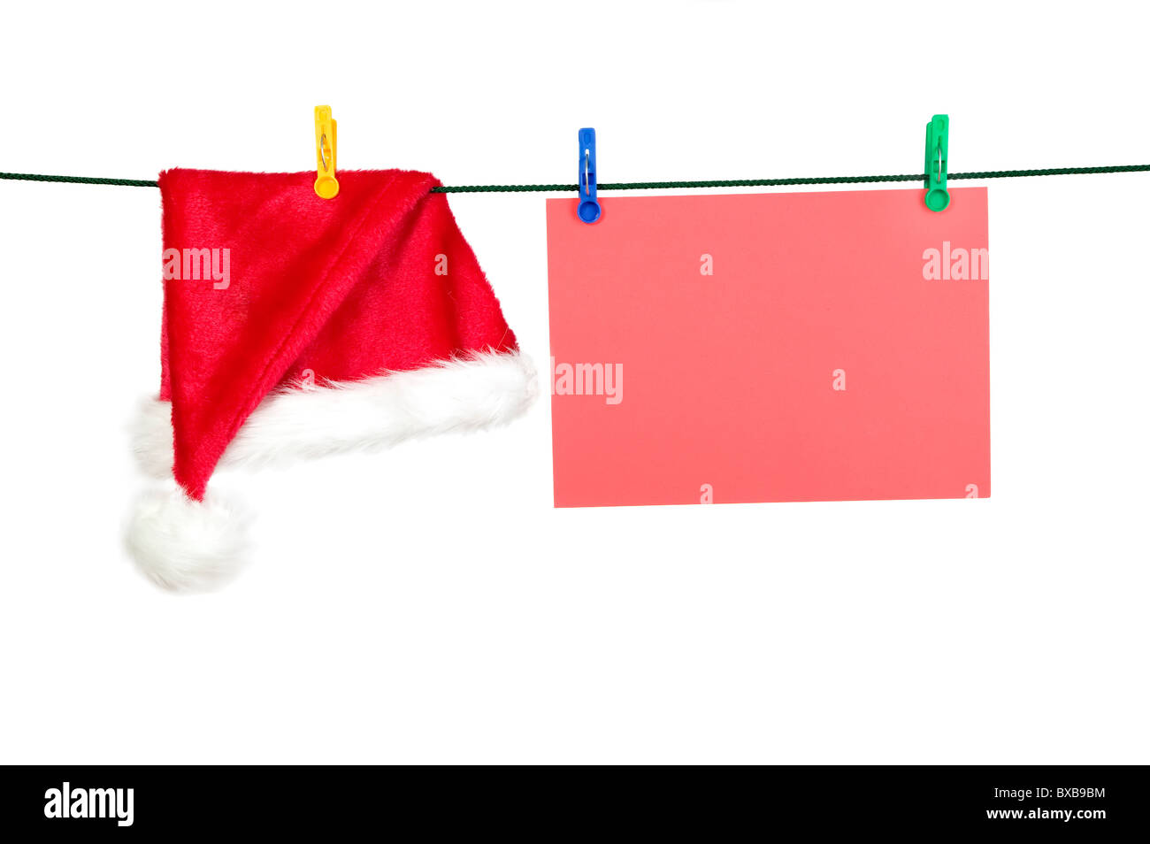 Message santa on christmas Cut Out Stock Images & Pictures - Alamy
