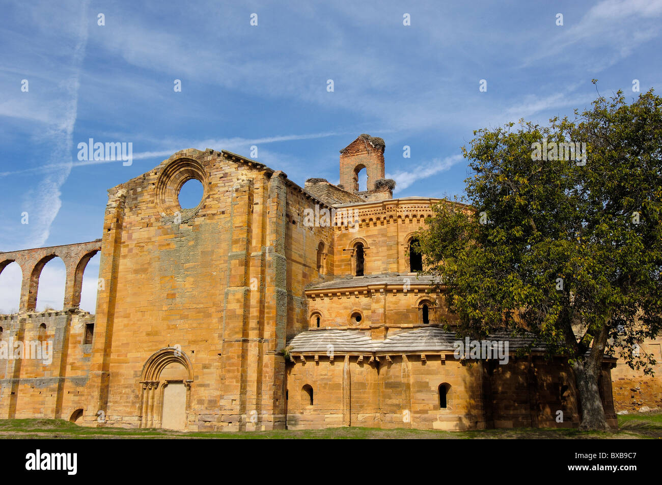 Ruins of Santa Maria de Moreruela Cistercian monastery (12th century ...