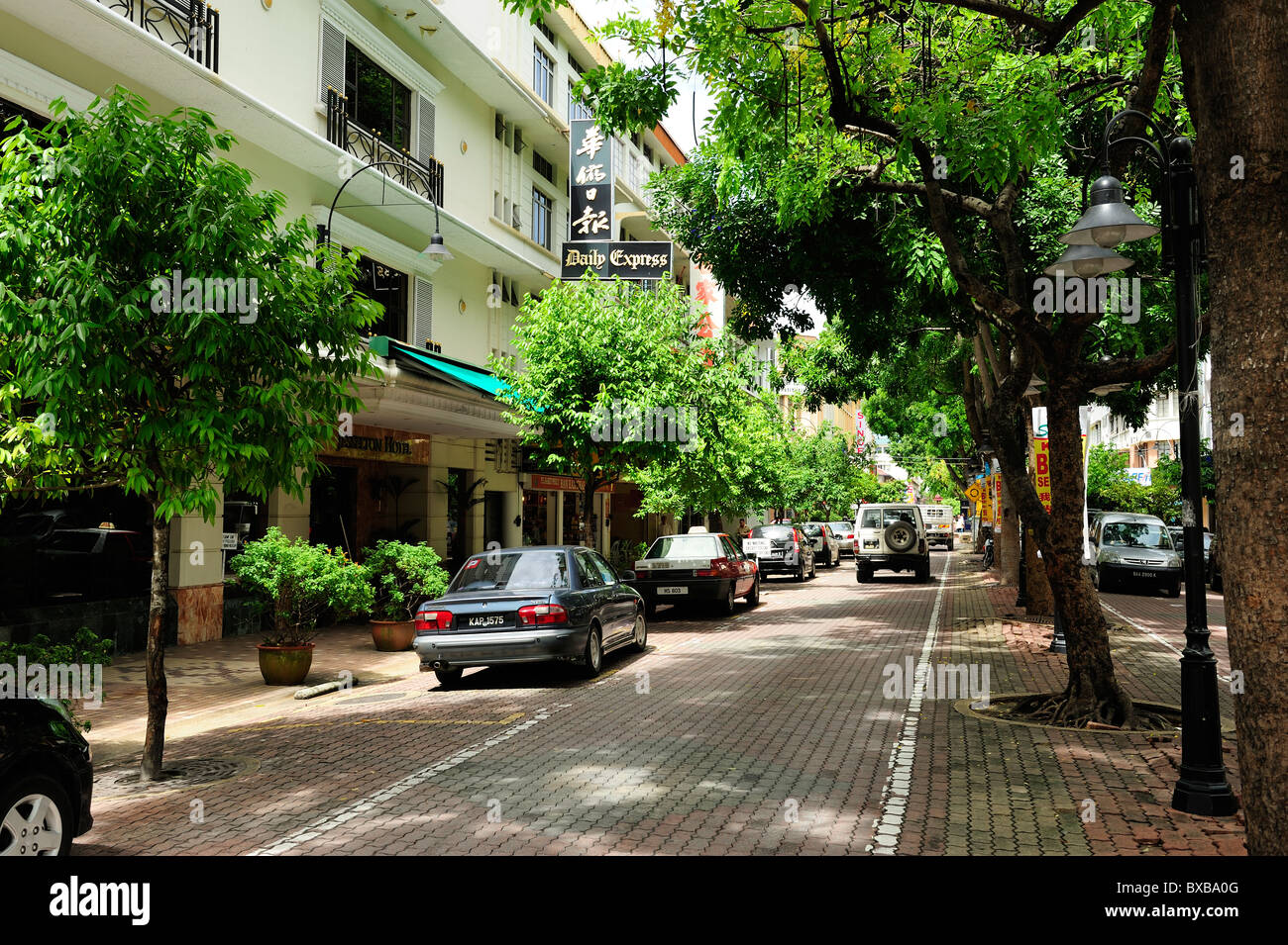 Borneo street hi-res stock photography and images - Alamy