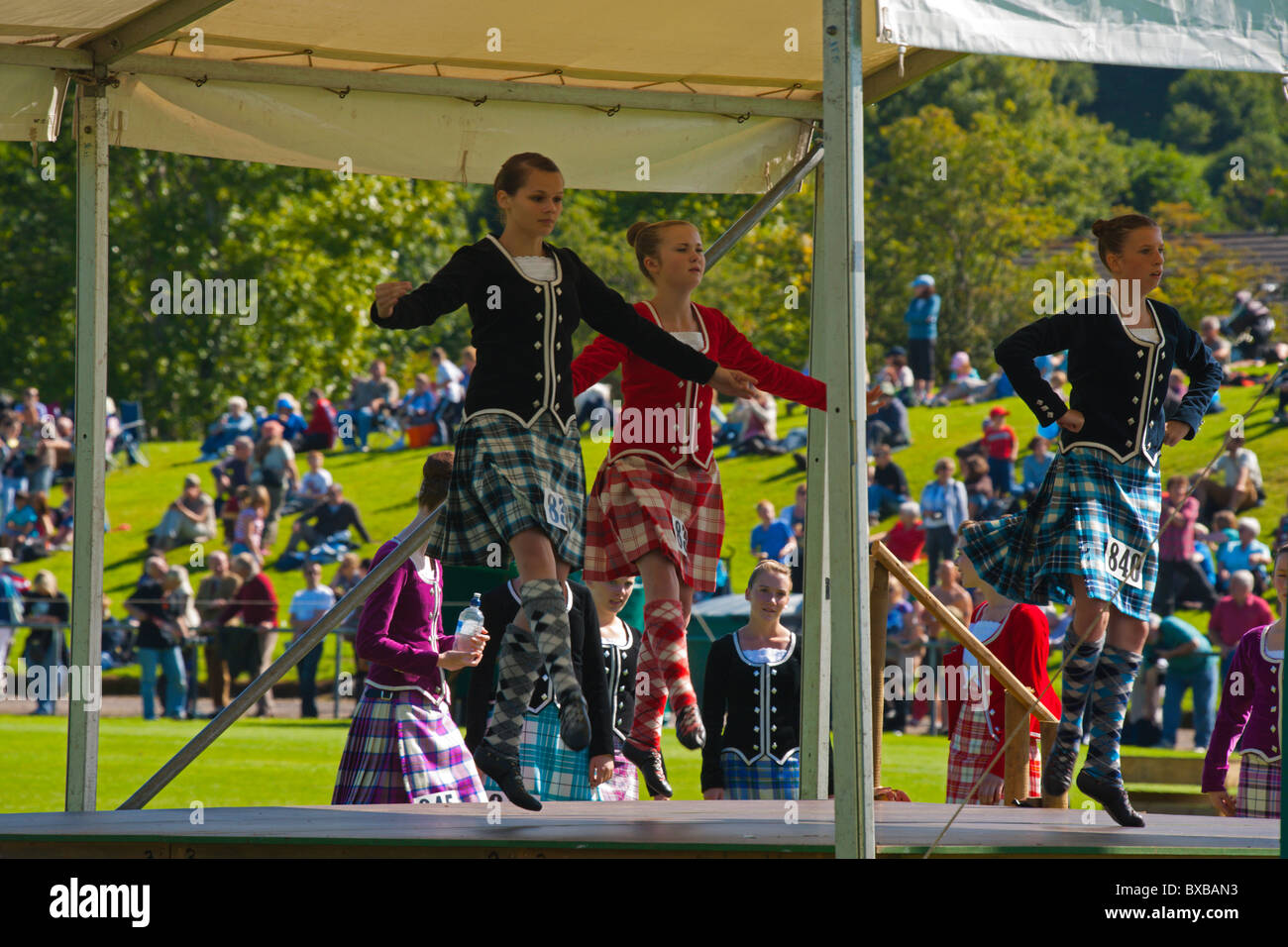 Highland dancing oban hi-res stock photography and images - Alamy