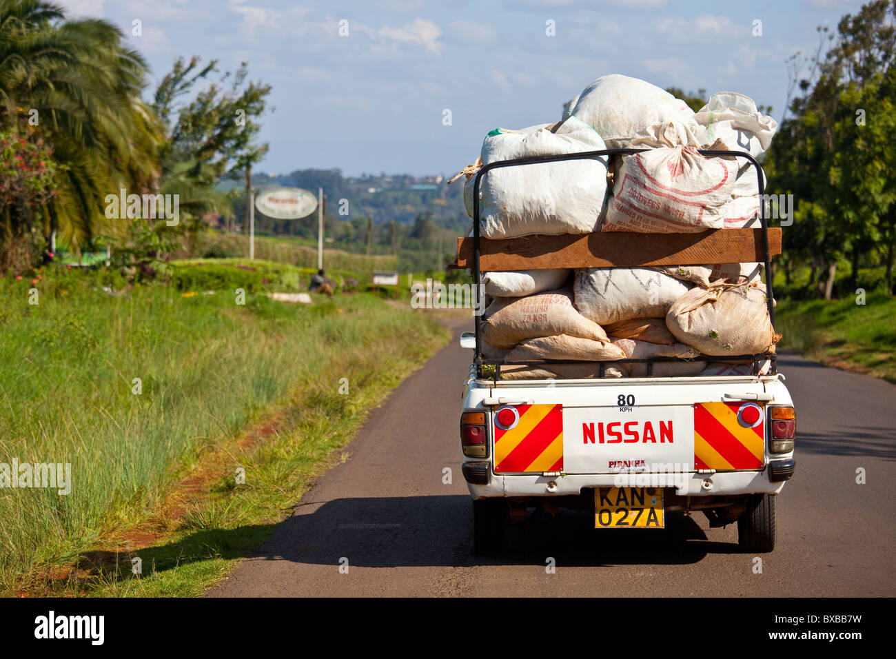 Kenya crops transport hi-res stock photography and images - Alamy