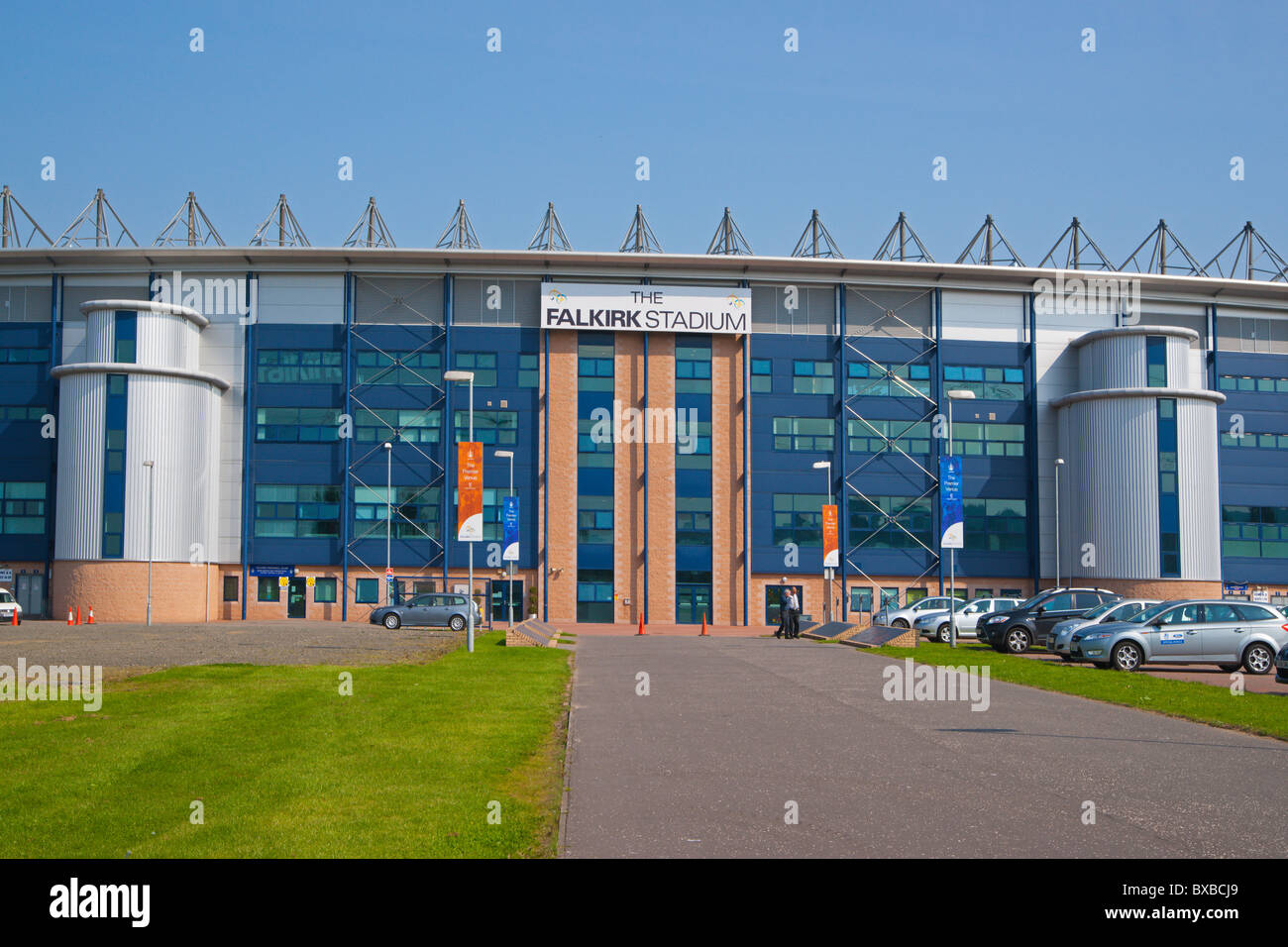 Falkirk Football Stadium, Stirlingshire, Central Region, Scotland ...