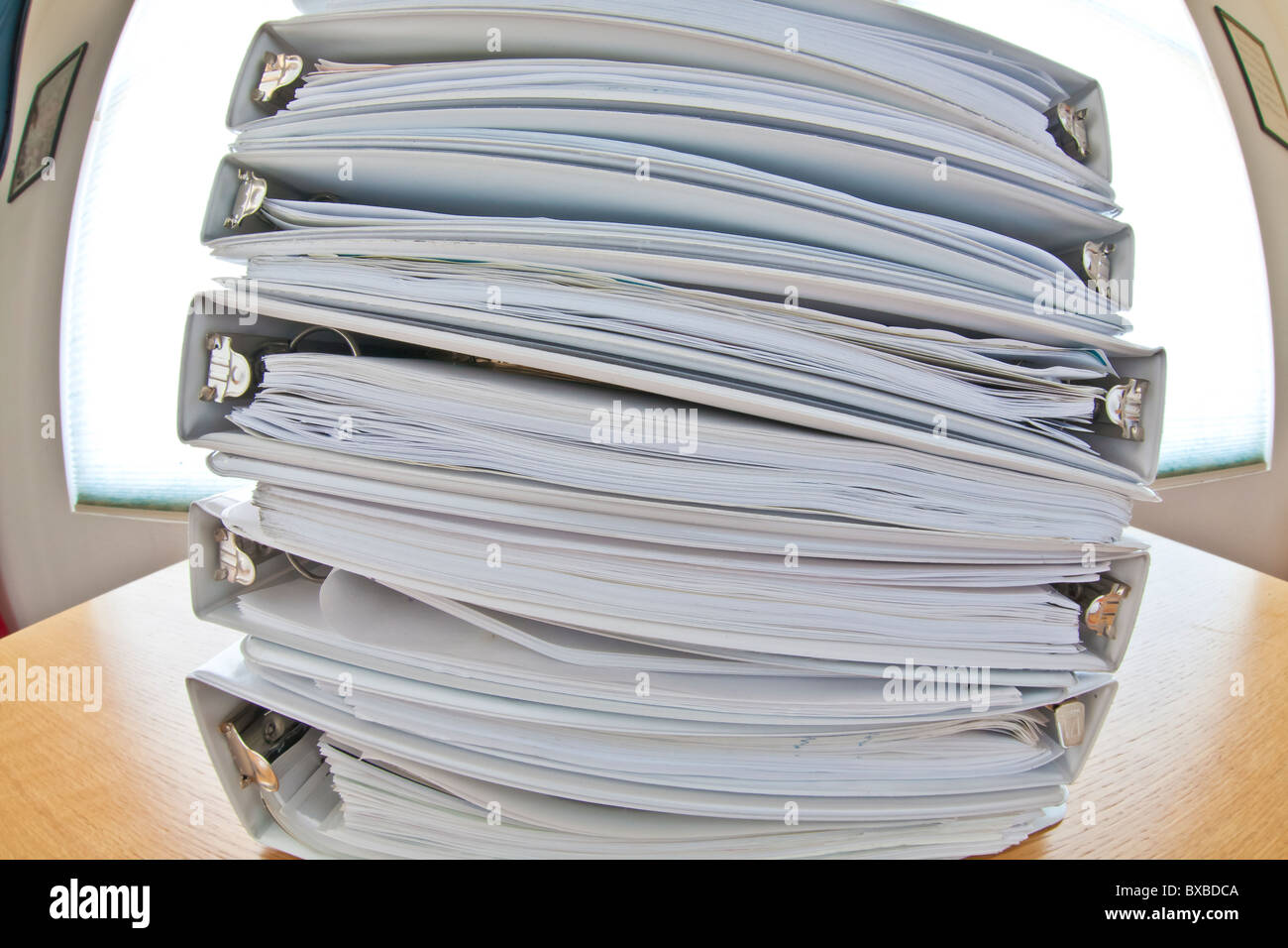 Pile of binders hi-res stock photography and images - Alamy