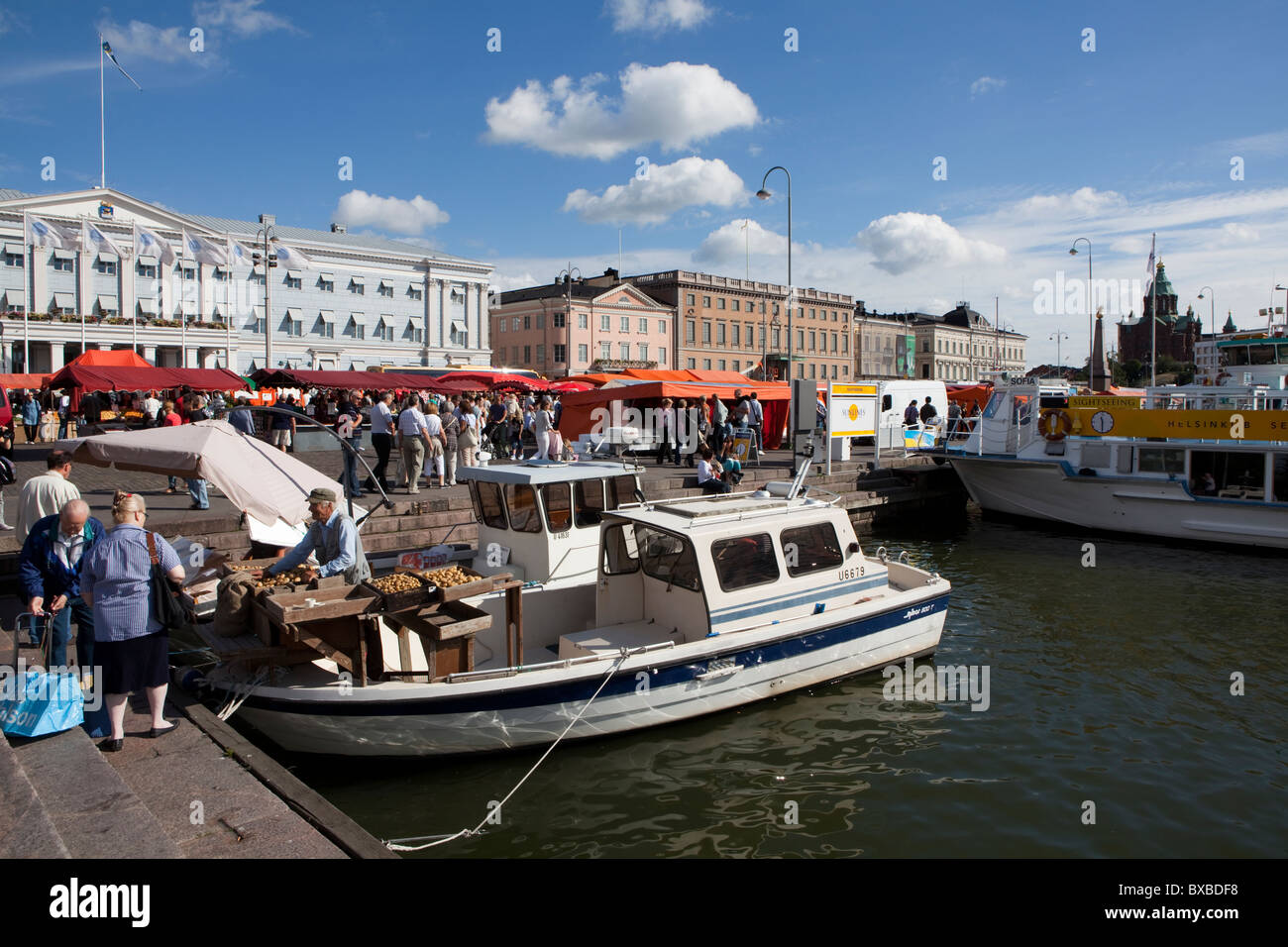 Market square, Helsinki, Finland Stock Photo - Alamy