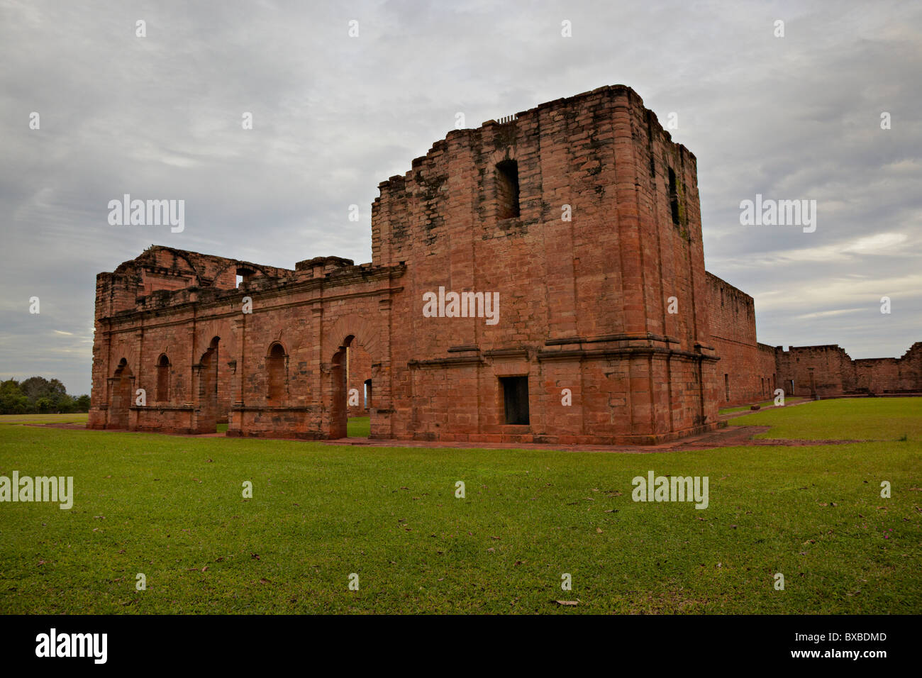 Jesuit Missions of la Santisima Jesus de Tavarangue, Paraguay Stock ...