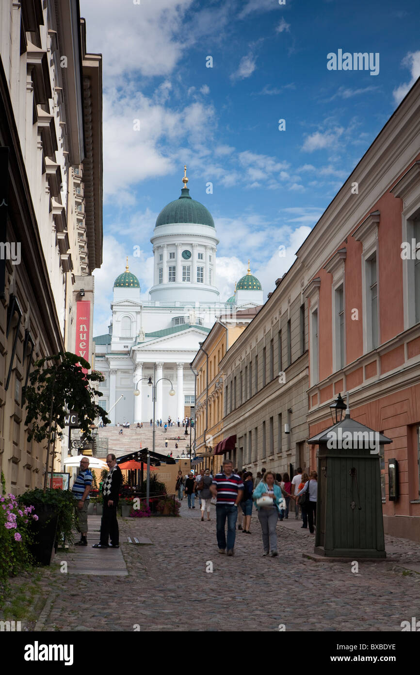 Helsinki street people hi-res stock photography and images - Alamy