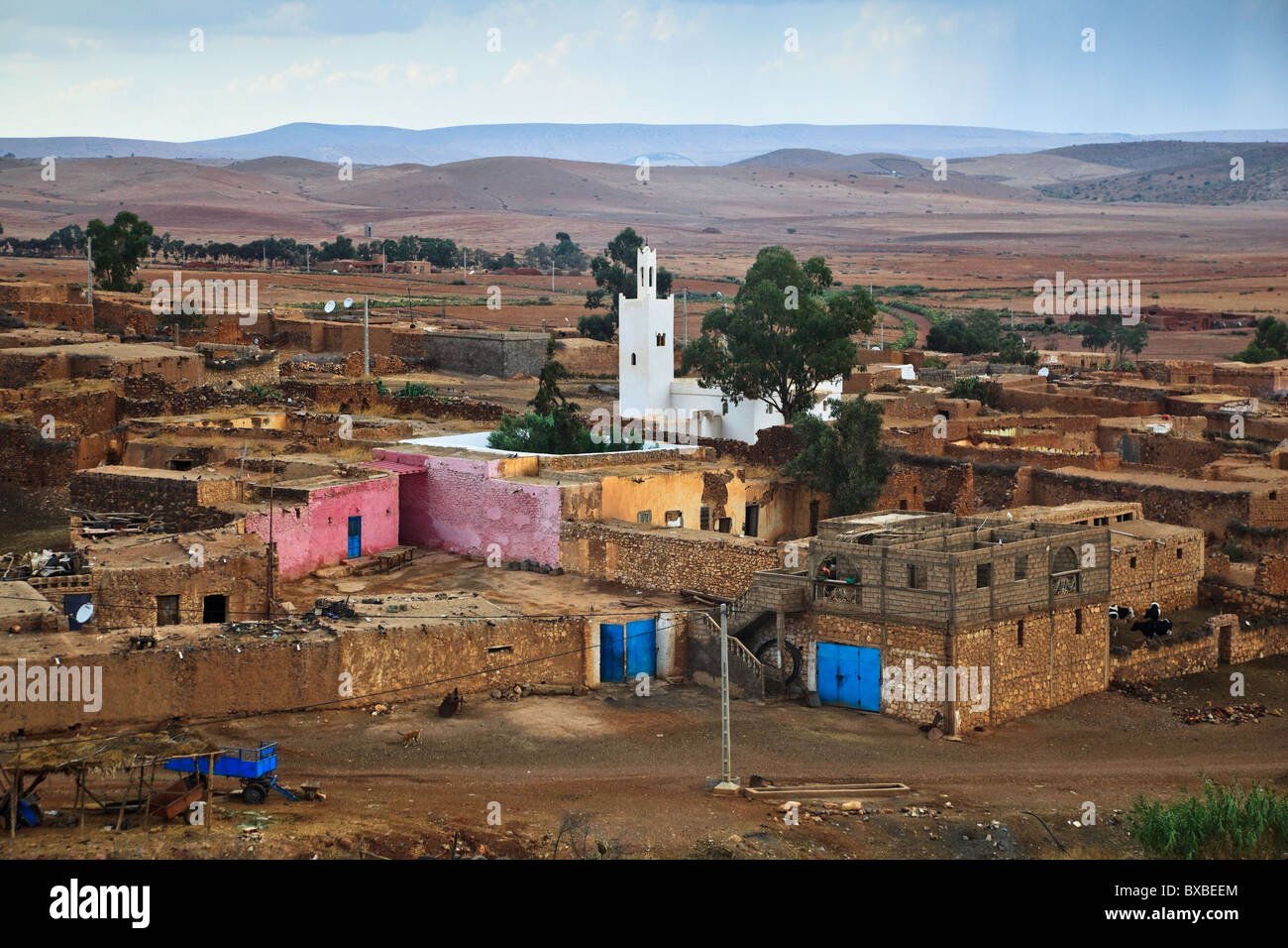 a village in the countryside of Morocco Stock Photo - Alamy