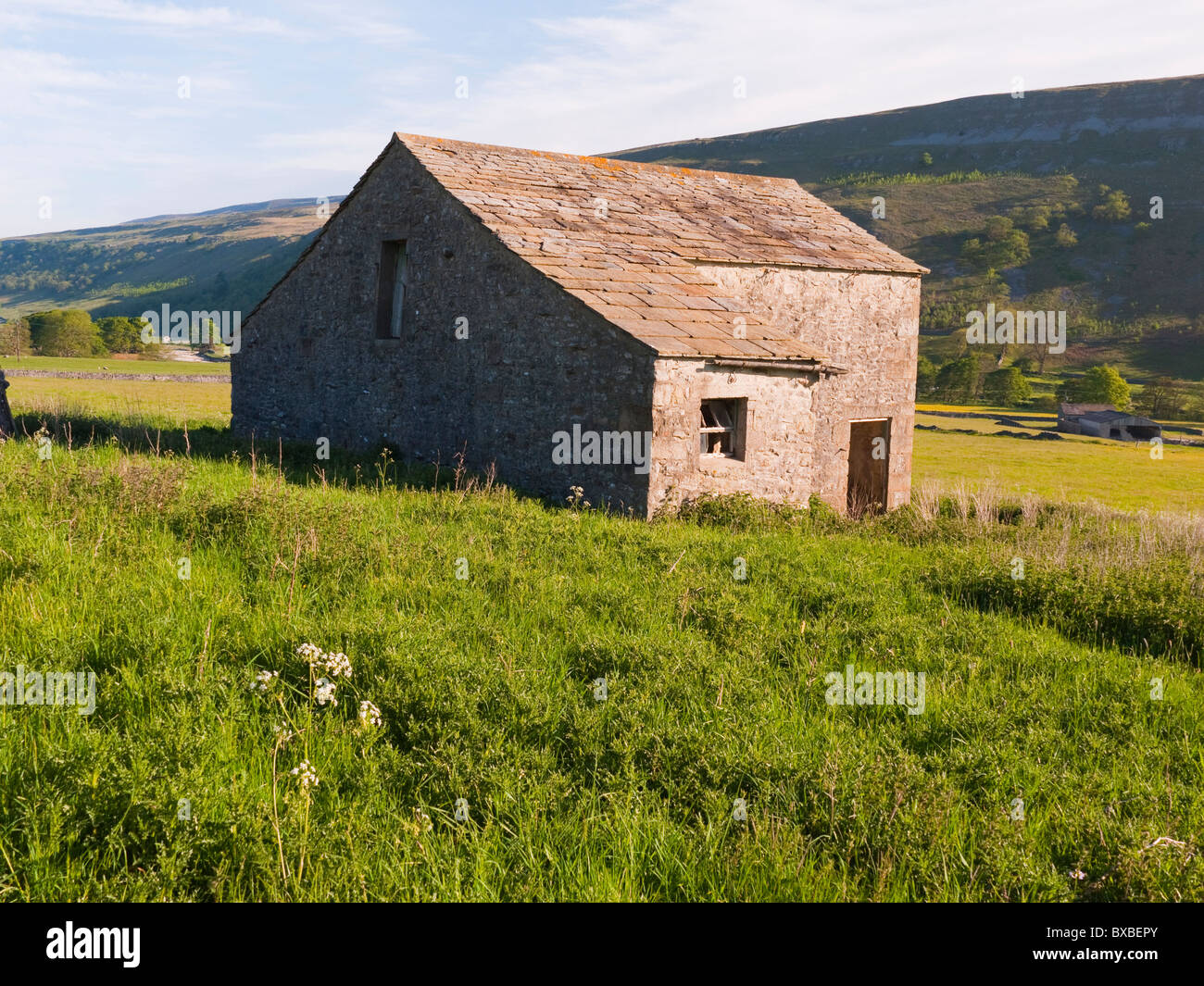 Barn in the Yorkshire Dales near Hawkswick England Stock Photo - Alamy