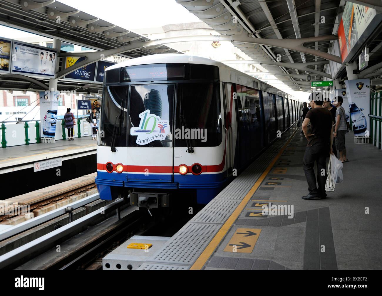 BTS Metro Train, Bangkok, Thailand, Asia Stock Photo - Alamy