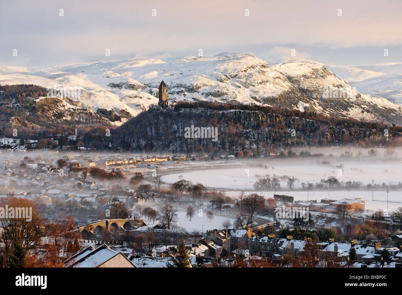 Stirling city winter hi-res stock photography and images - Alamy