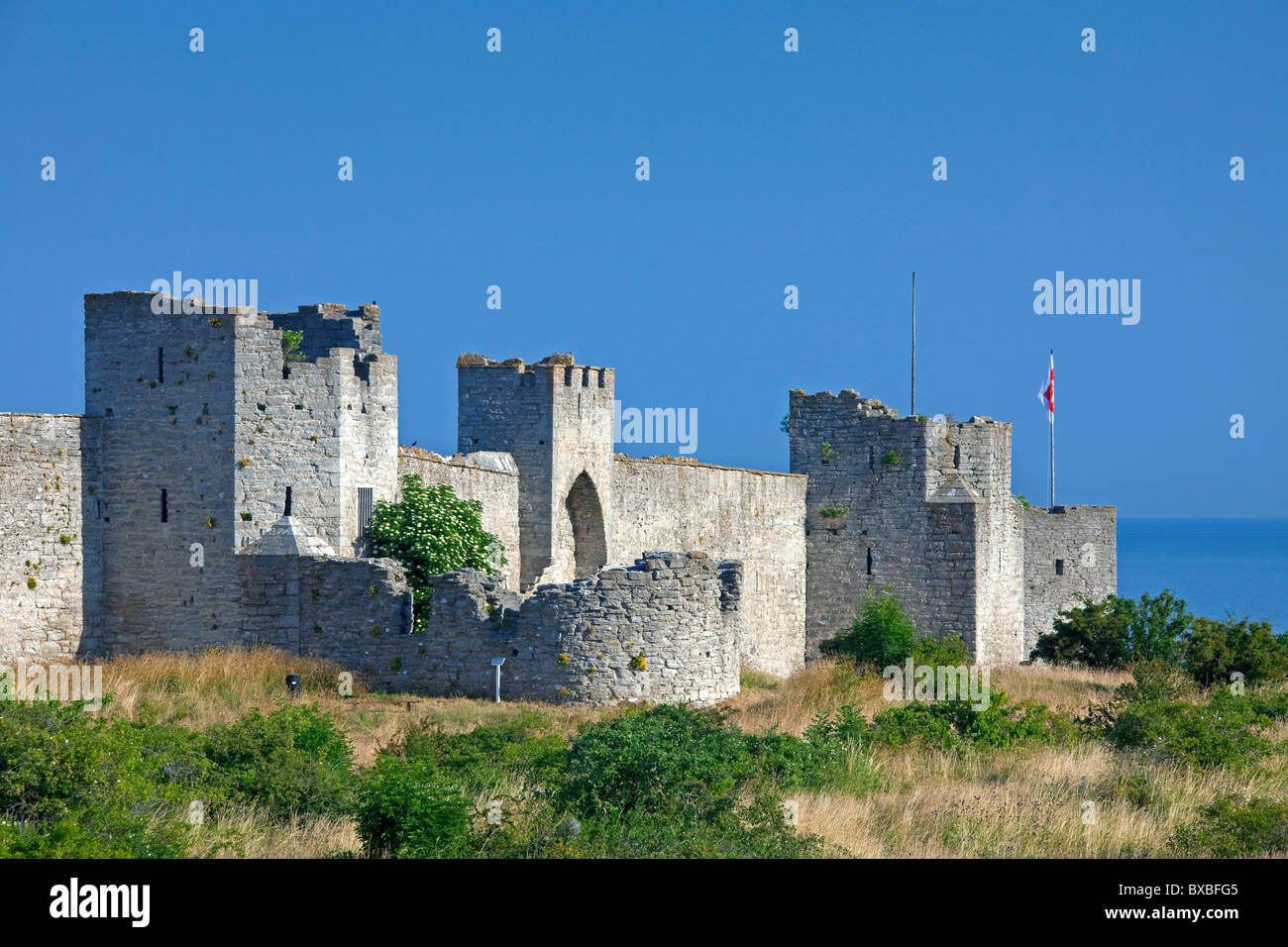 Visby castle hi-res stock photography and images - Alamy