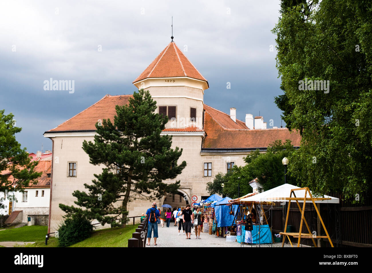 Telc castle hi-res stock photography and images - Alamy