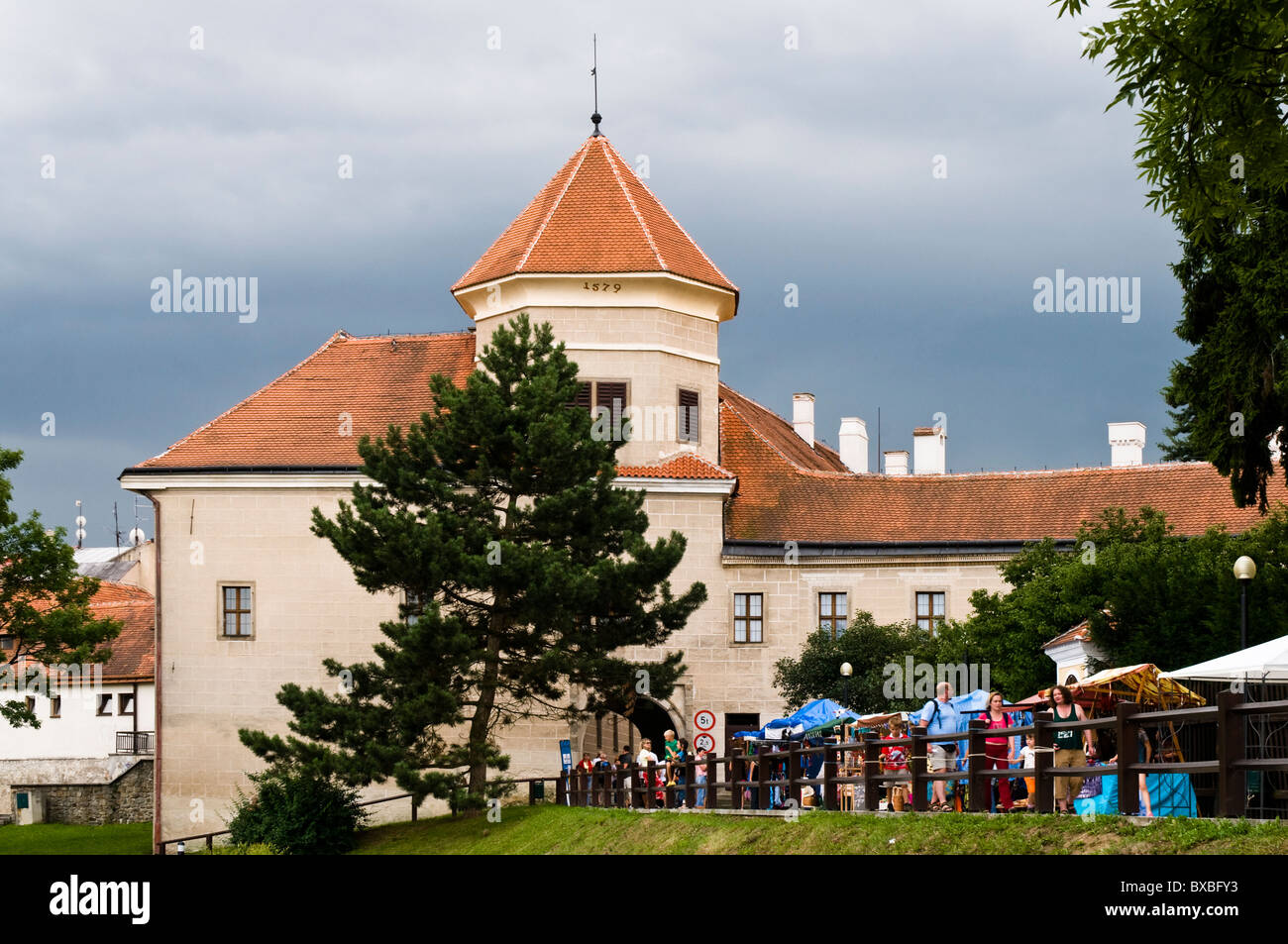 Telc castle hi-res stock photography and images - Alamy