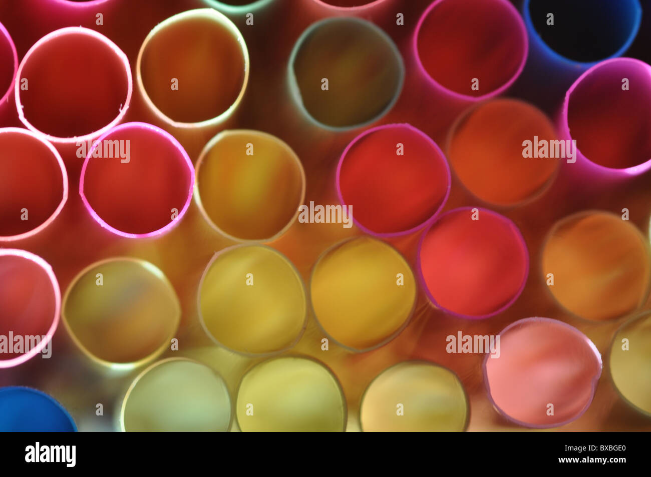 Colorful straws, patterns, color Stock Photo - Alamy