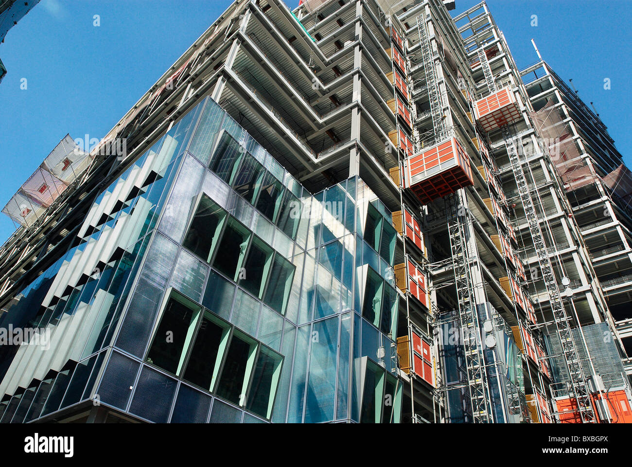 Construction of Ropemaker building a sustainable office and retail ...