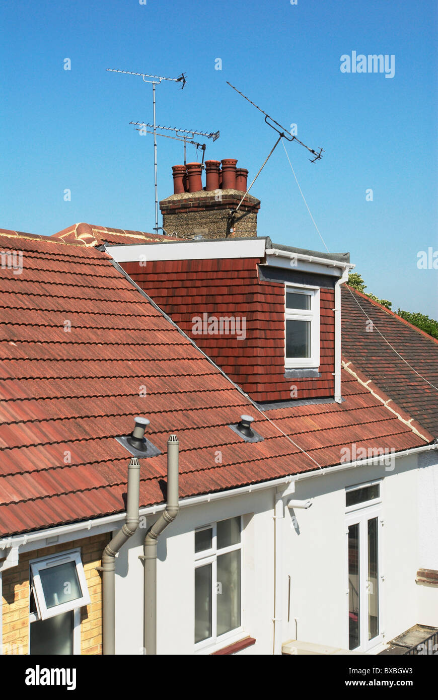Loft conversion house uk hi-res stock photography and images - Alamy