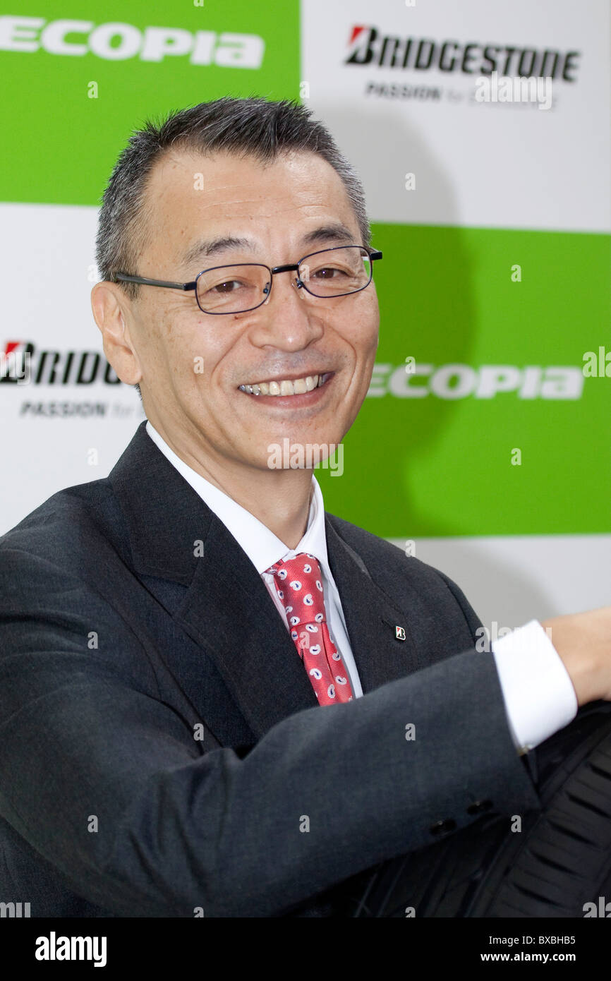 Toru Tsuda, chairman and CEO of the Bridgestone Europe tire ...