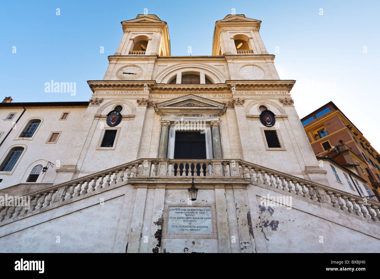 Trinita dei Monti Rome, Italy Stock Photo - Alamy
