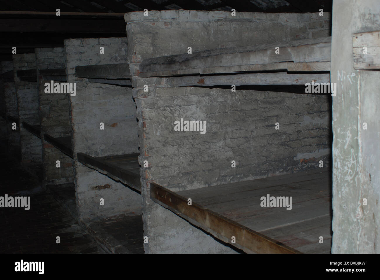 Auschwitz concentration camp birkenau hi-res stock photography and ...