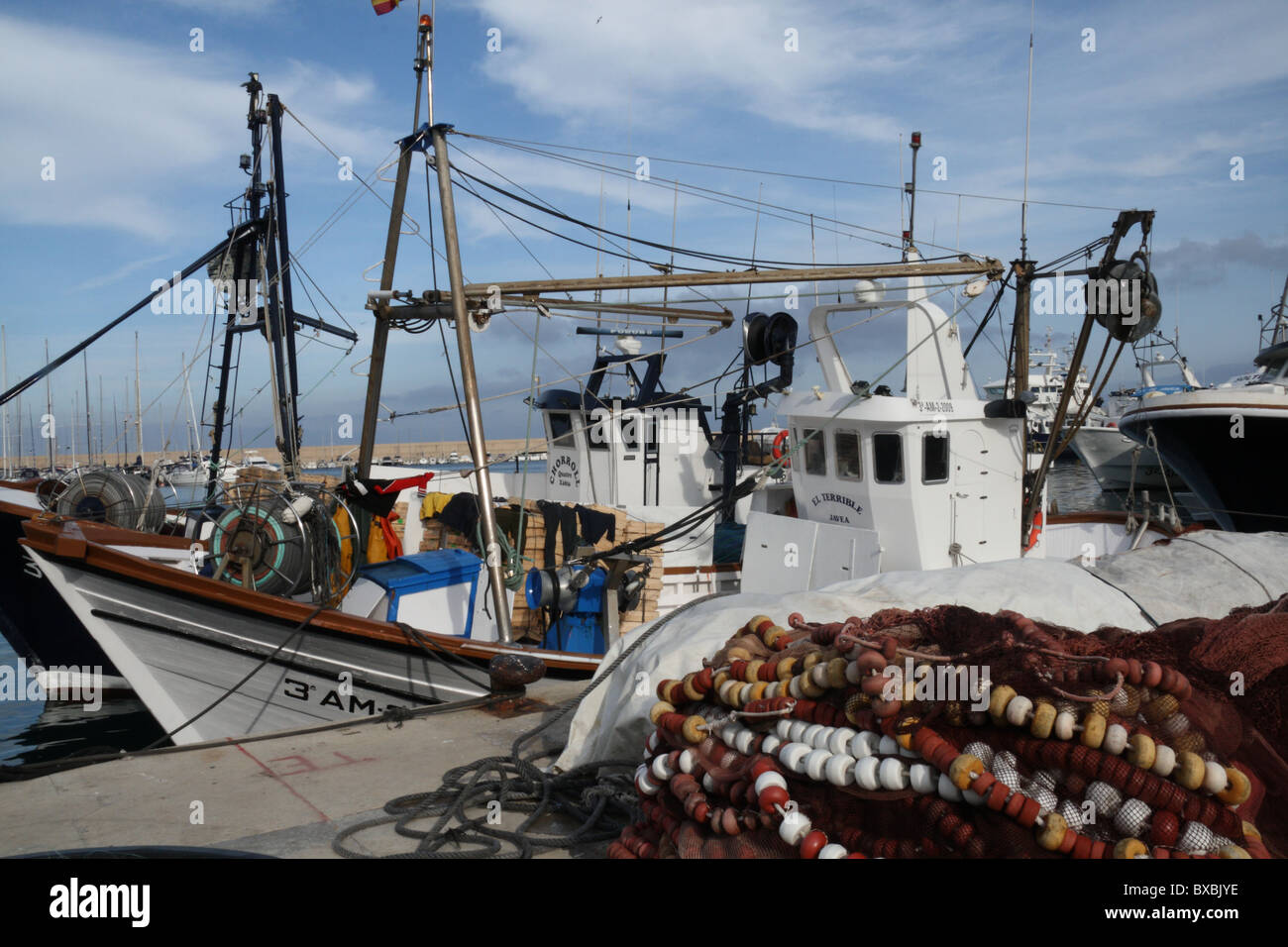 Spanish fishing trawler hi-res stock photography and images - Alamy