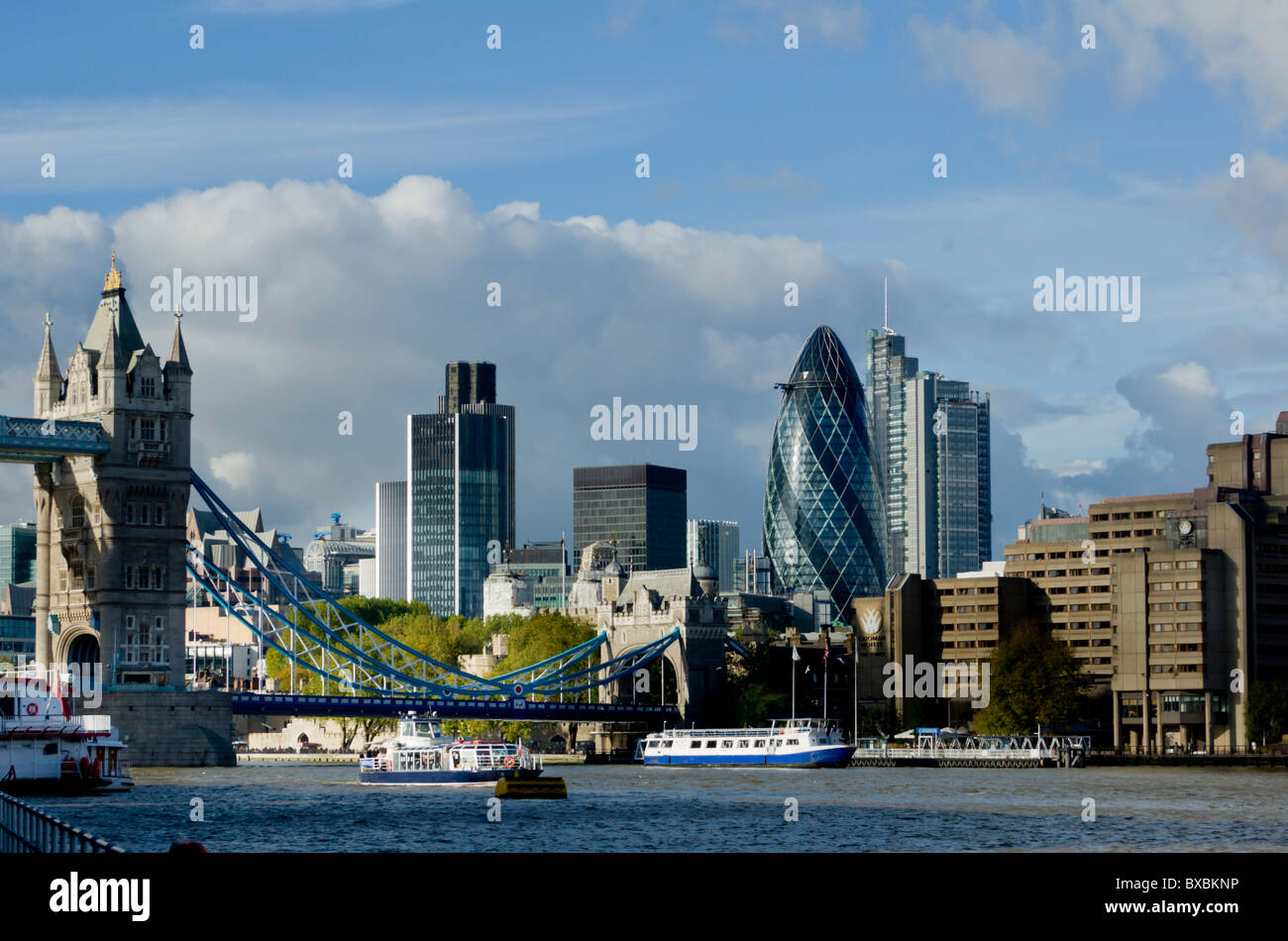 The city of london skyline and the tower of london hi-res stock ...
