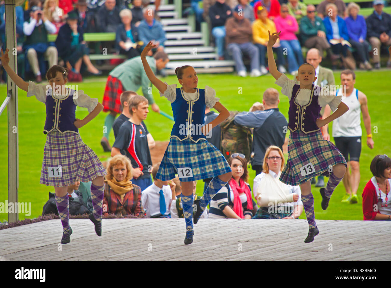 Highland dancing hi-res stock photography and images - Alamy