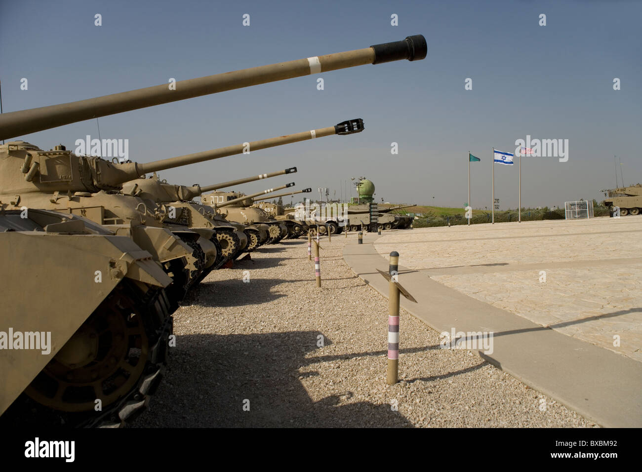 The Israeli Armored Corps Museum at Latrun, Israel Stock Photo - Alamy