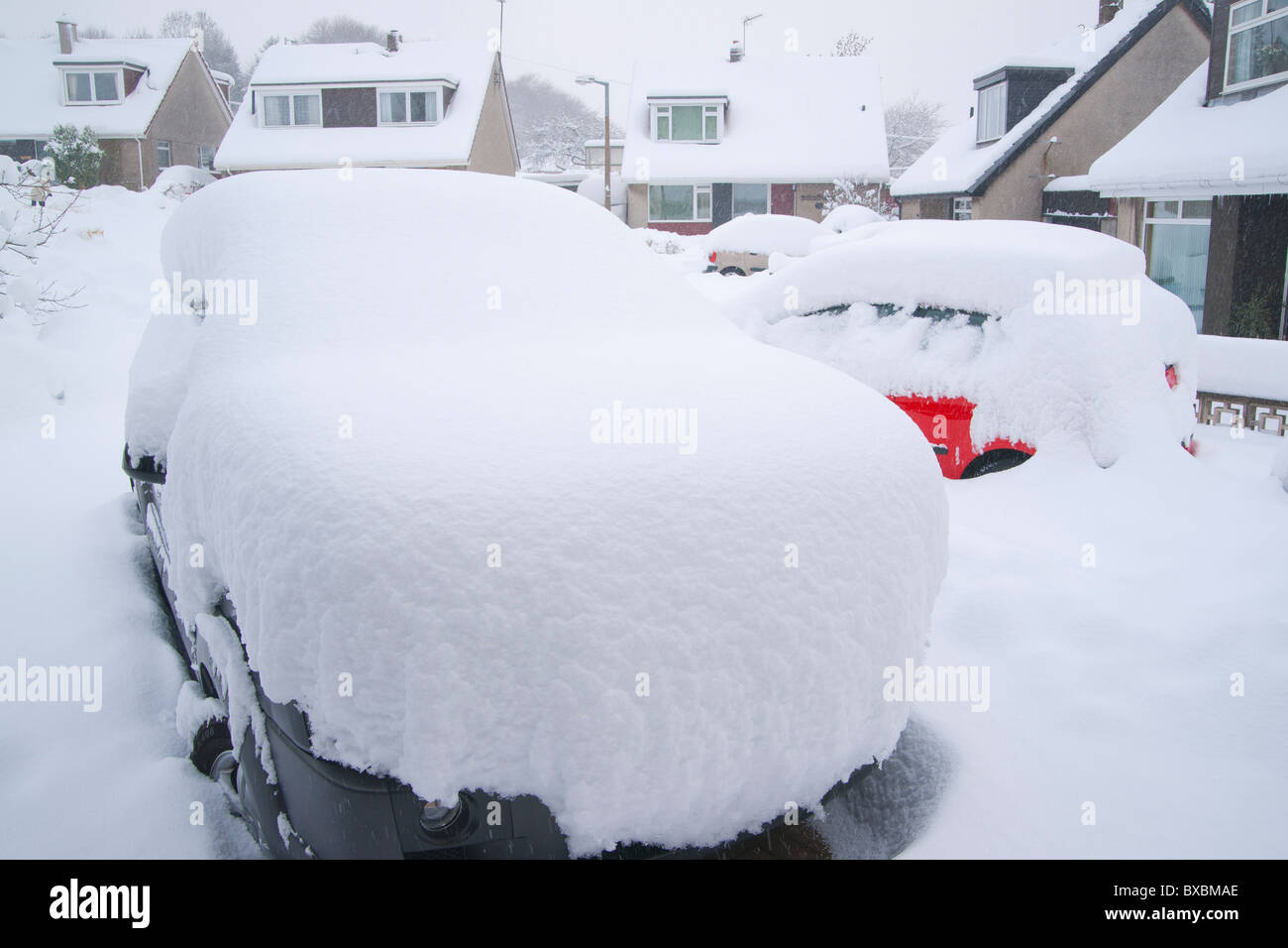 Deep snow, Central Scotland, December, 2010 Stock Photo - Alamy