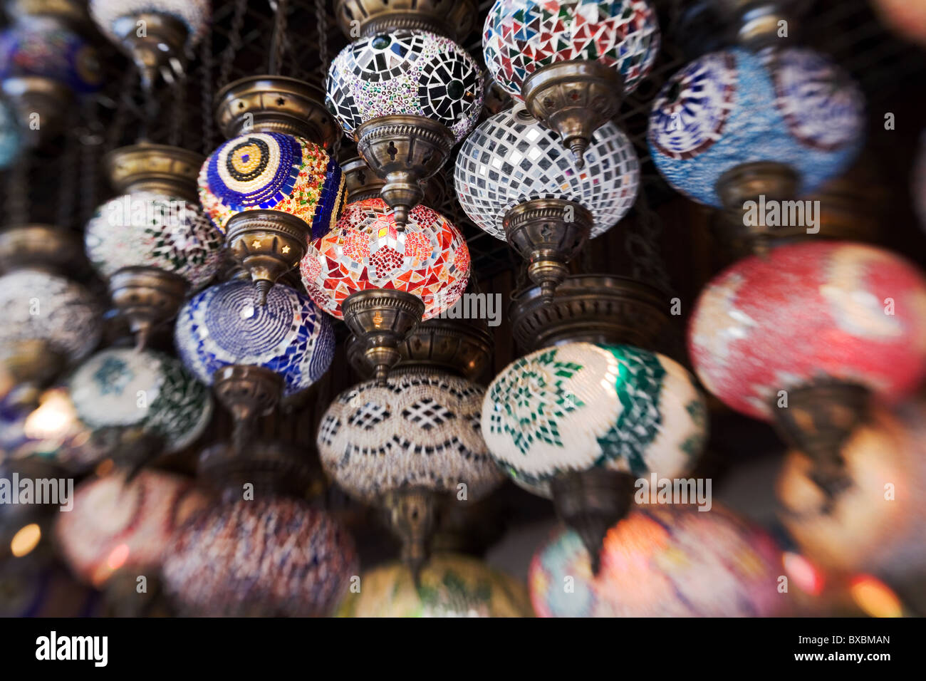 Traditional lamps of Turkey Stock Photo - Alamy