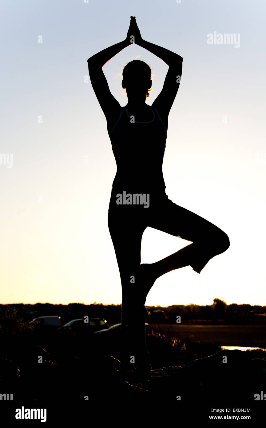 Female Yoga Model High Resolution Stock Photography and Images - Alamy