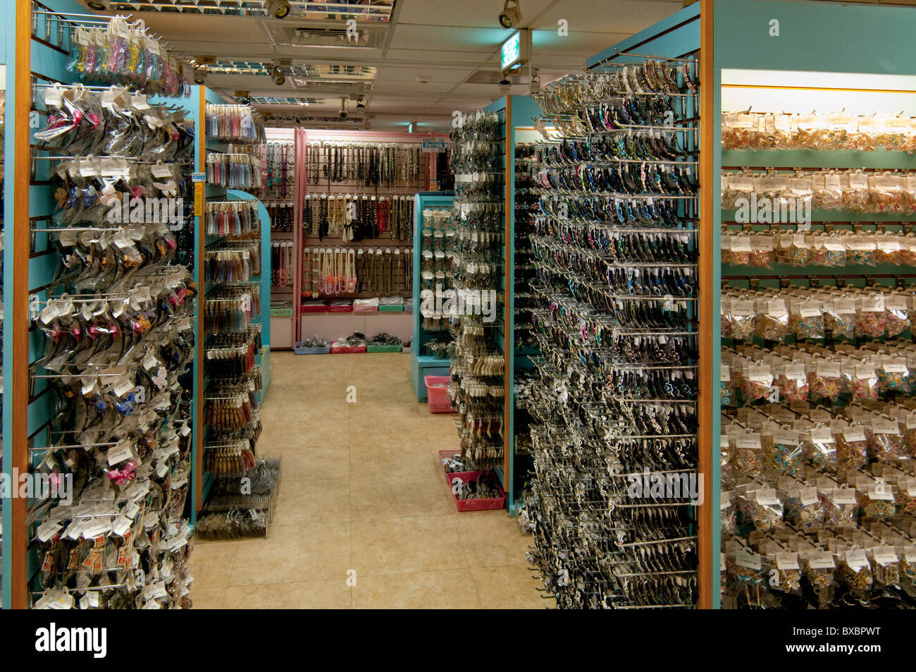 Asia, Taiwan, Taipei, shop trinkets Stock Photo - Alamy
