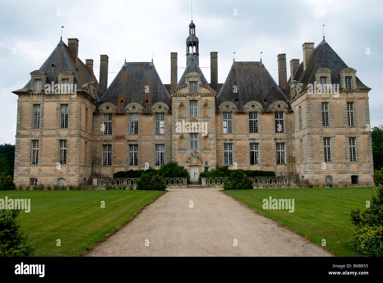 A beautiful French Chateau Stock Photo - Alamy