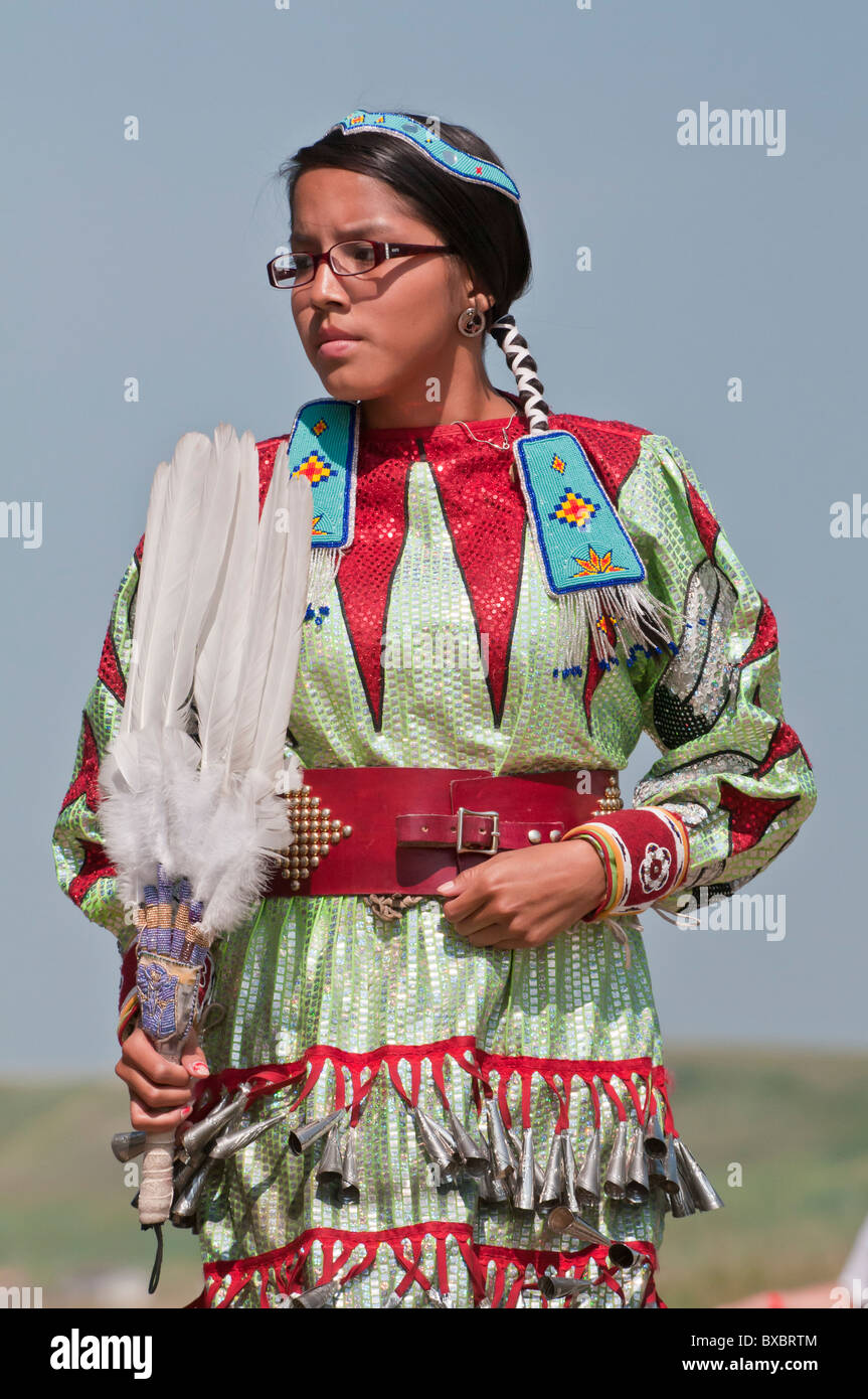 Canadian jingle dress hi-res stock photography and images - Alamy