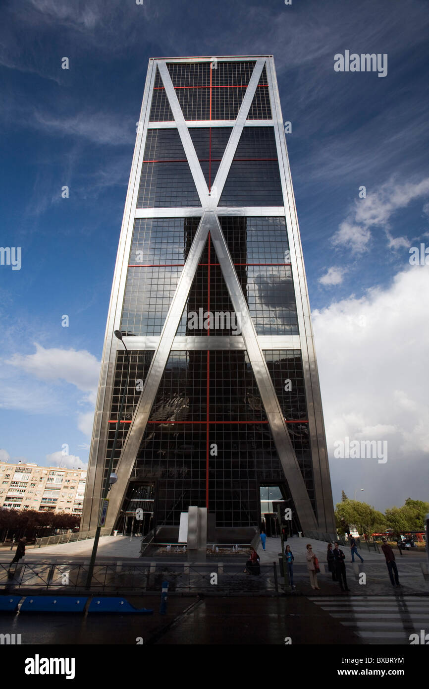 Madrid Spain High Rise Buildings High Resolution Stock Photography and ...